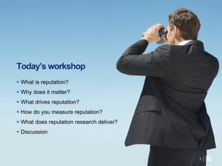 A Road Map for Managing Reputation 101314 PRSA presentation | PPT