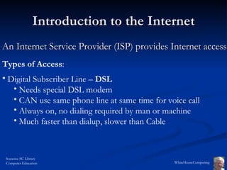 301 Intro To Internet | PPT