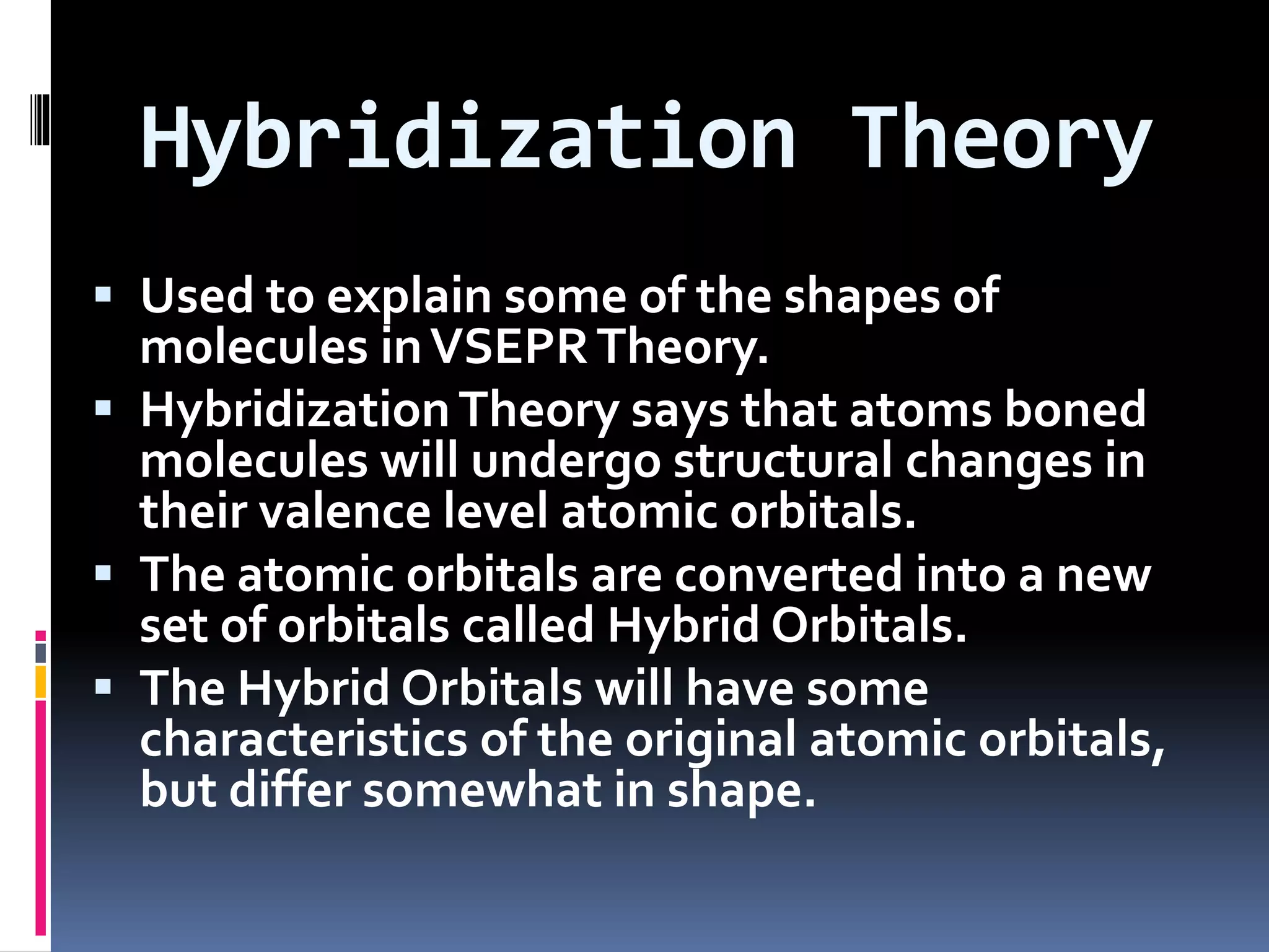 HYBRIDIZATION IN MOLECULE | PPTX
