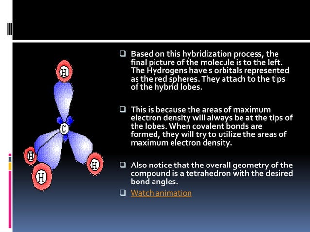HYBRIDIZATION IN MOLECULE | PPTX | Chemistry | Science