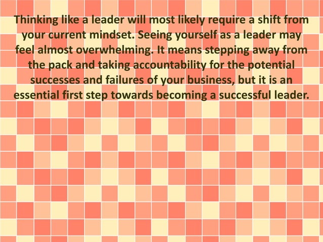 Boost Your Leadership Skills With These Great Tips | PPTX | Executive ...