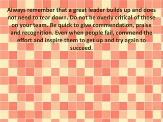 Boost Your Leadership Skills With These Great Tips | PPTX