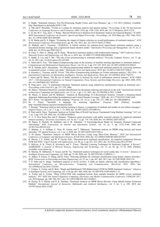 A hybrid composite features based sentence level sentiment analyzer | PDF