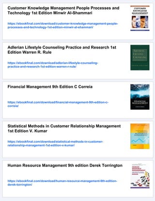 Management Meeting and Exceeding Customer Expectations 9th Edition ...