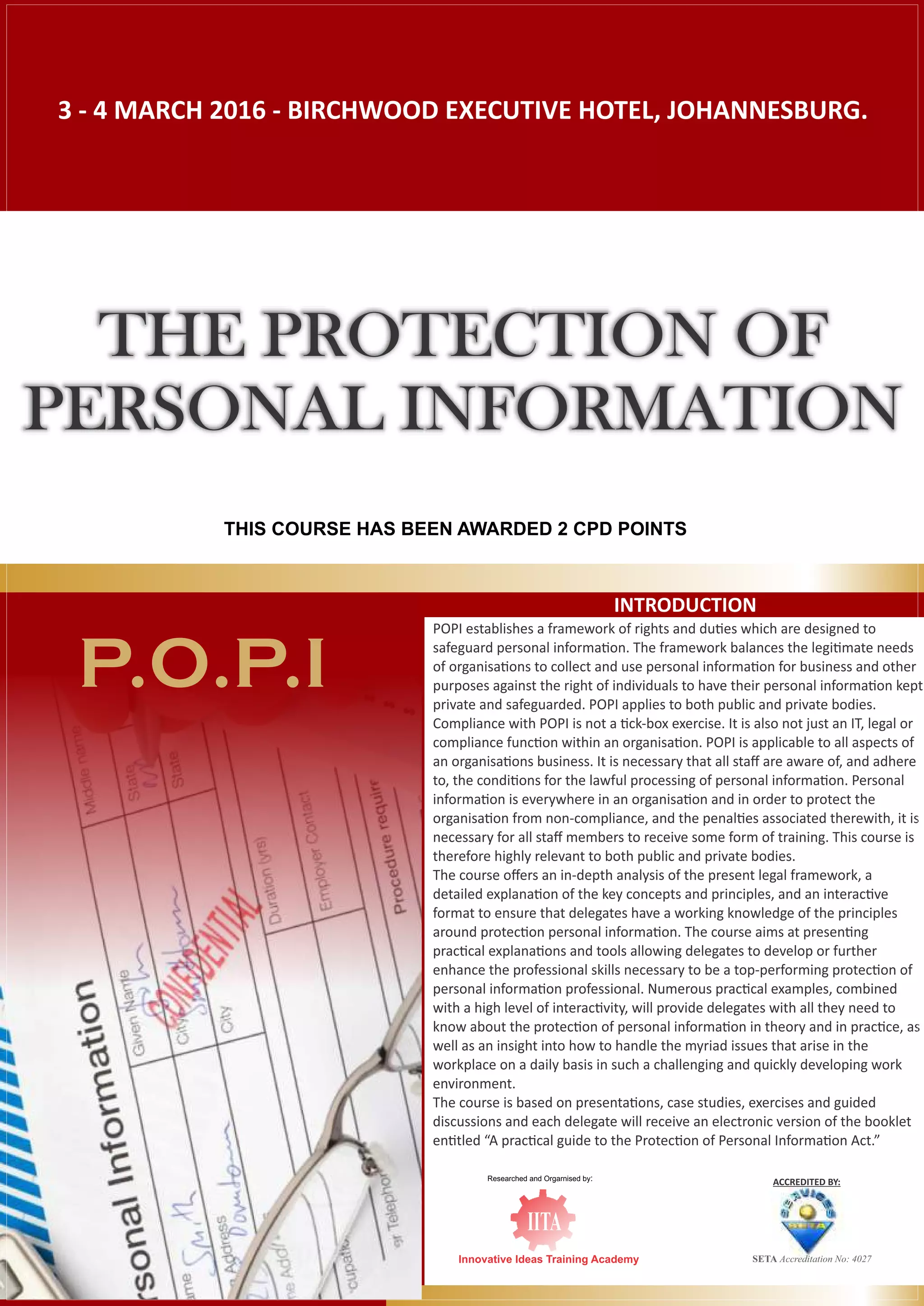 POPI | PDF
