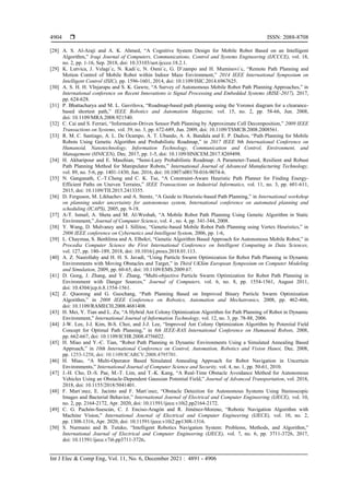 A one decade survey of autonomous mobile robot systems | PDF