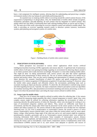 A one decade survey of autonomous mobile robot systems | PDF