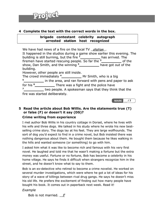 project-4-unit-revision-tests | PDF | Style & Fashion