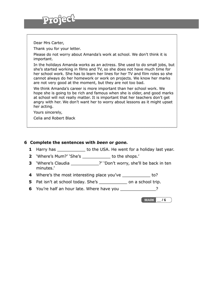 project-4-unit-revision-tests | PDF | Style & Fashion