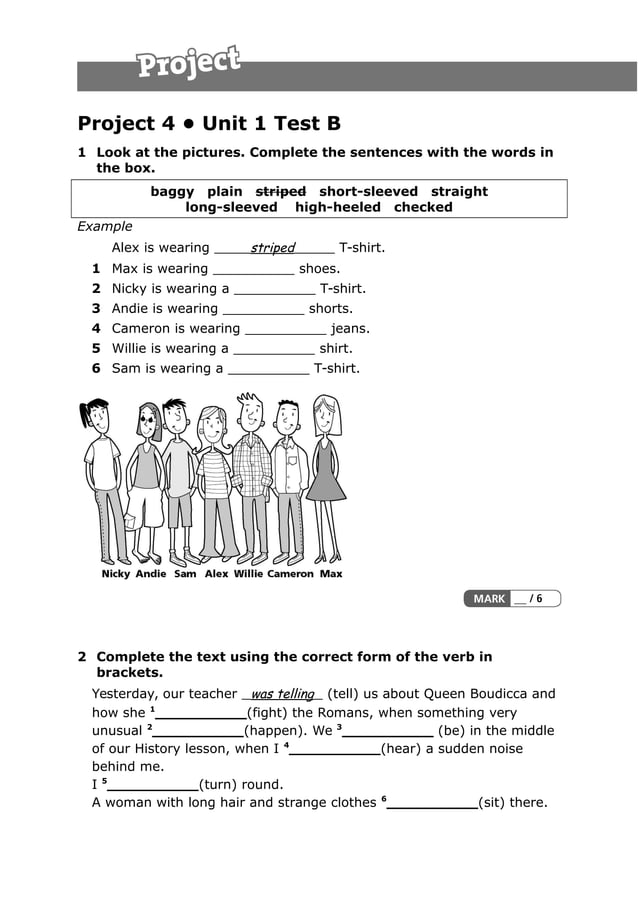 project-4-unit-revision-tests | PDF | Style & Fashion