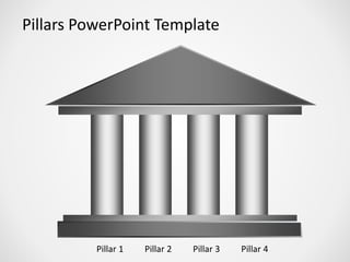 3026 pillars-powerpoint-template | PPTX