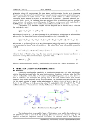 Performance of low-cost solar radiation logger | PDF | Physics | Science