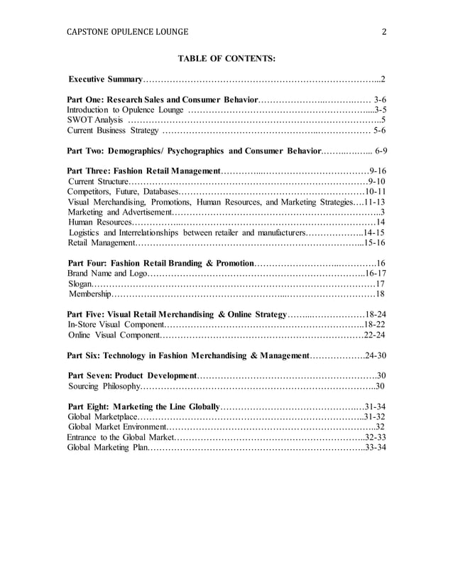 Opulence Lounge Complete | DOCX | Malls & Shopping Centers | Attractions