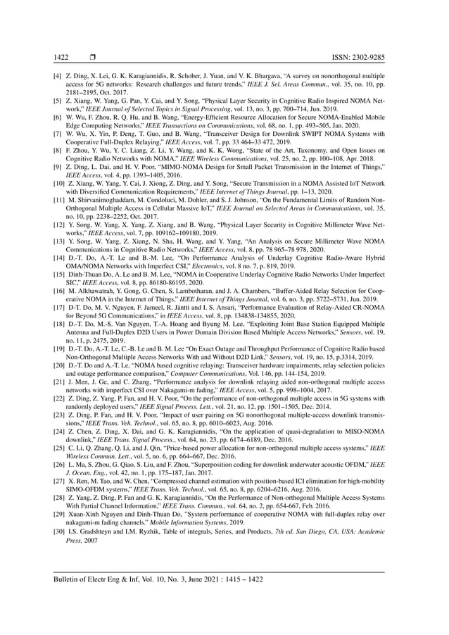 A New Look On Csi Imperfection In Downlink Noma Systems Pdf Computer Networking Computing
