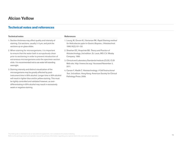 VENTANA BenchMark Special Stains General Reference Guide | PDF ...