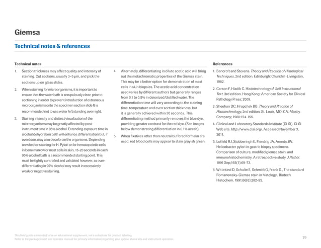 VENTANA BenchMark Special Stains General Reference Guide | PDF | Digestive Disorders | Diseases ...