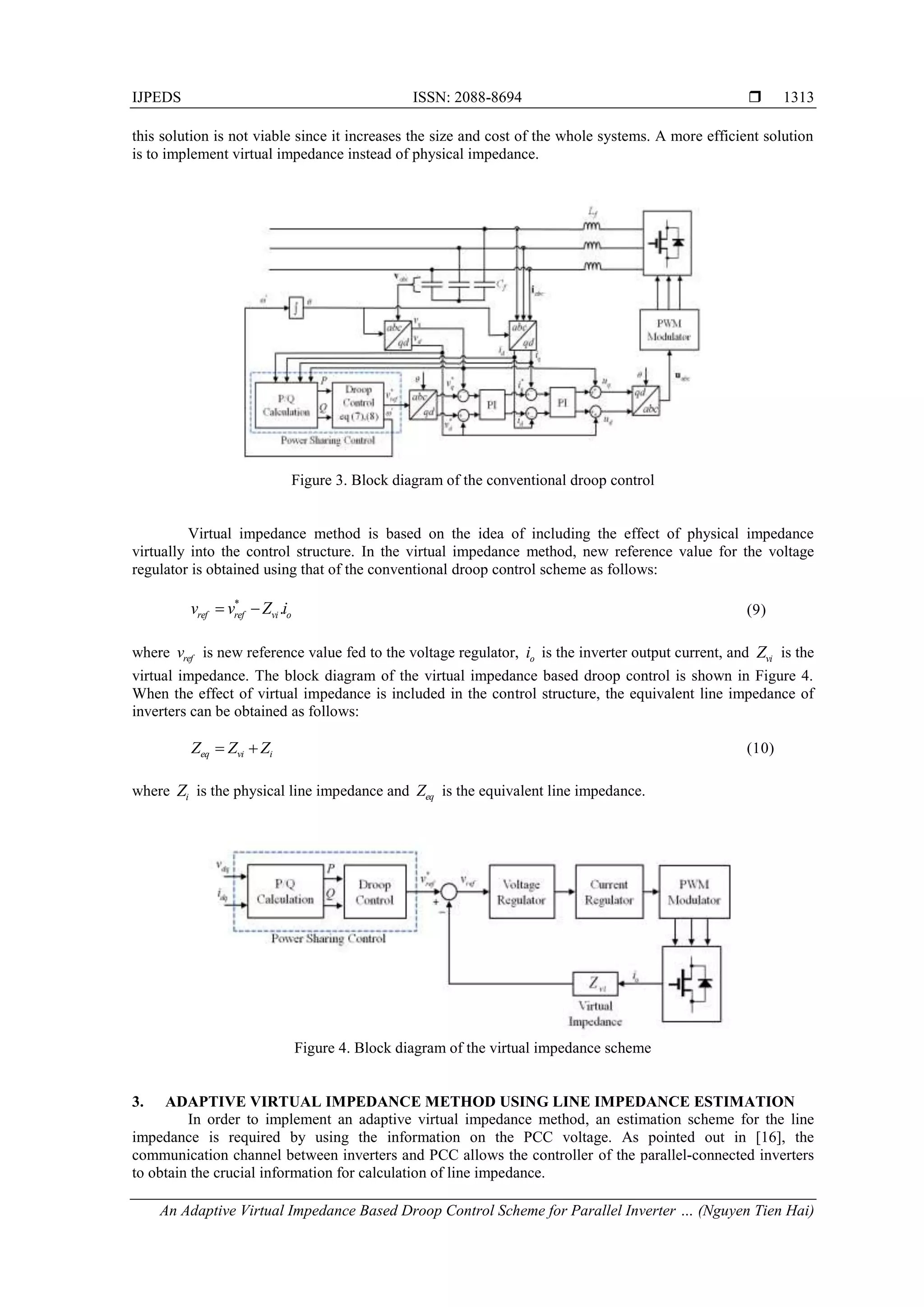 An Adaptive Virtual Impedance Based Droop Control Scheme for Parallel Inverter Operation in Low ...
