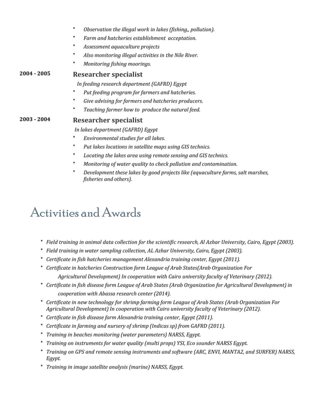 Mohamed Sobhi Hamza CV | PDF