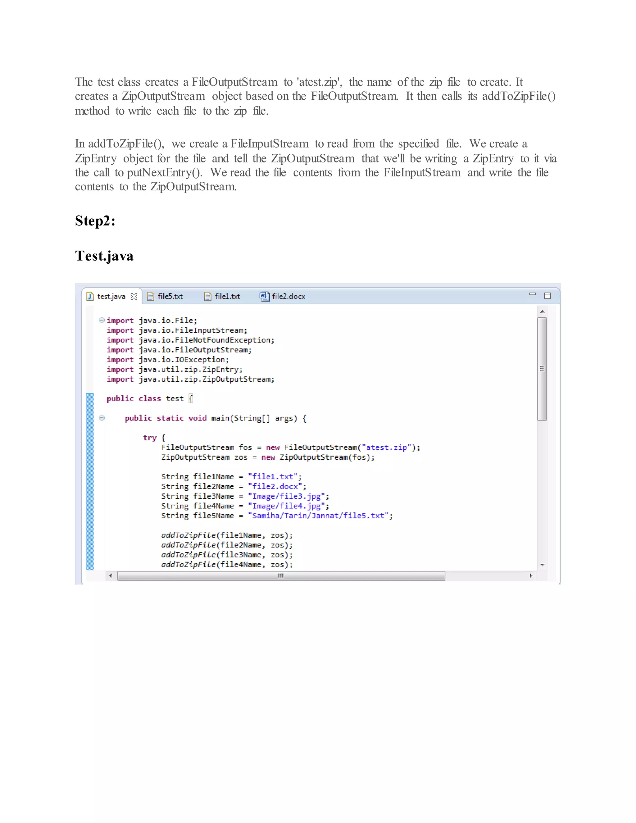 file compression/zip file.report | DOCX