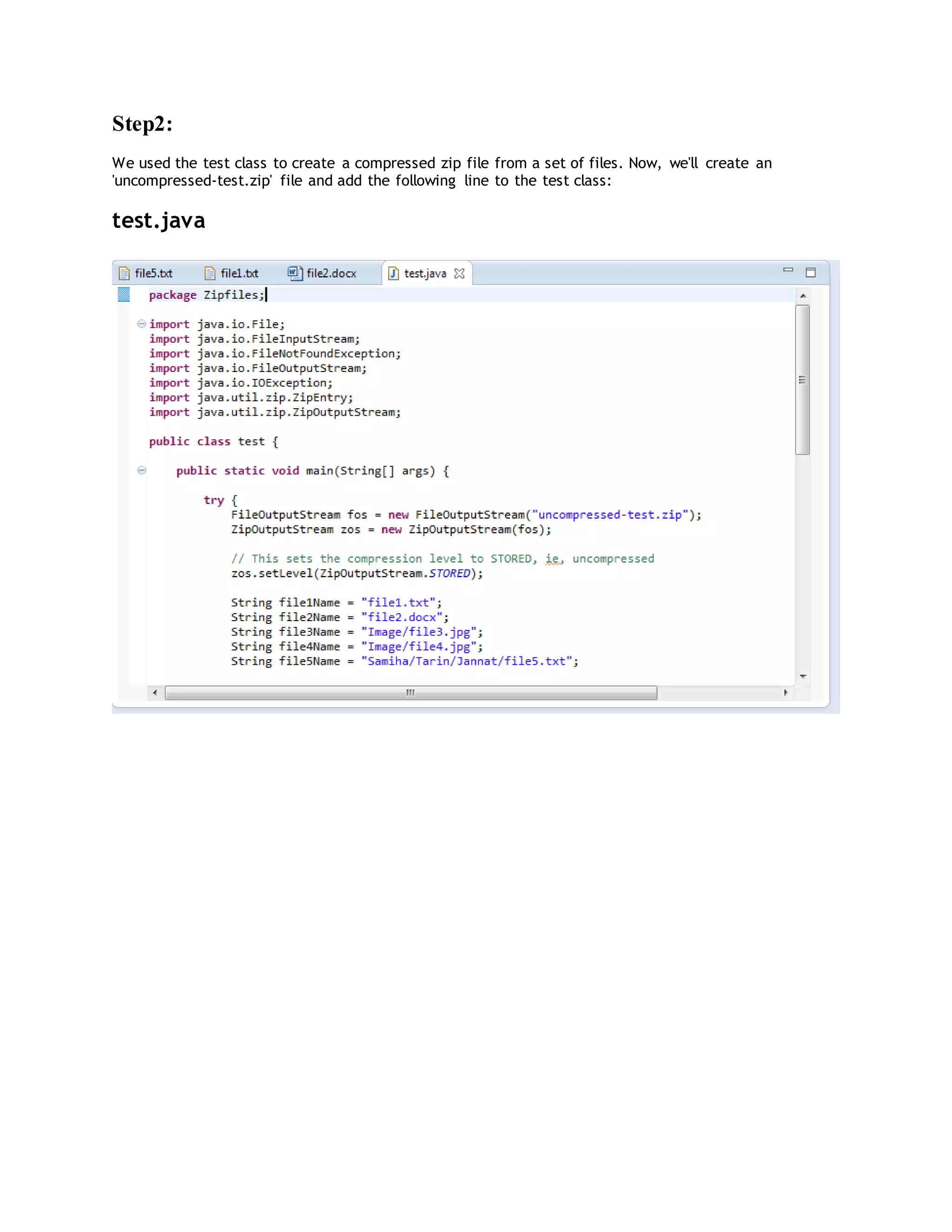 file compression/zip file.report | DOCX