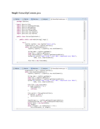 file compression/zip file.report | PDF