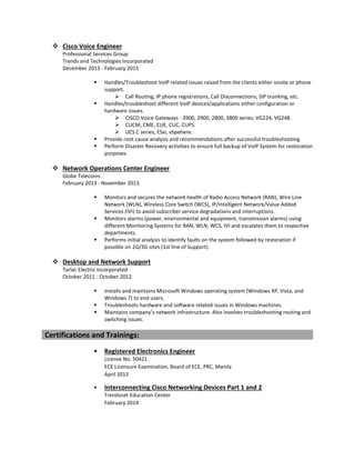 Angelo Bryan Santos Bondoc-CV | PDF