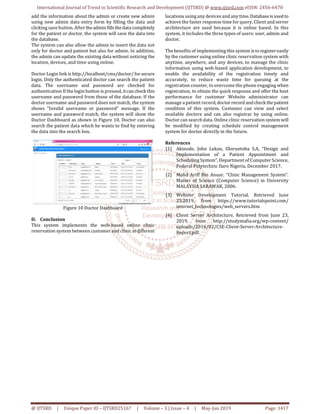 Clinic Reservation System | PDF