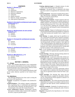 303.1 97 standard specification for-cast-in-place architec | PDF