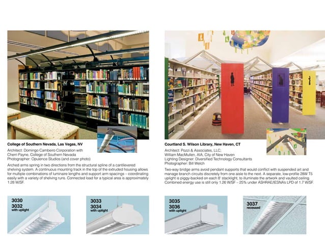 Library Lighting 3030 Brochure | PDF