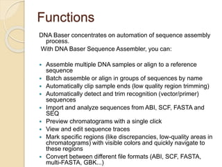 DNA Baser and Darwin | PPTX