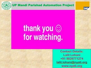 Final UP Mandi Automation Presentation | PPTX