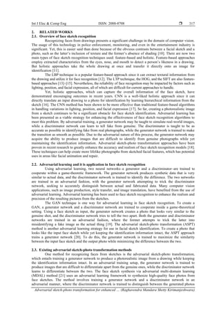 Adversarial sketch-photo transformation for enhanced face recognition ...