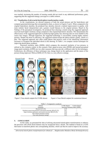 Adversarial sketch-photo transformation for enhanced face recognition accuracy: a systematic ...