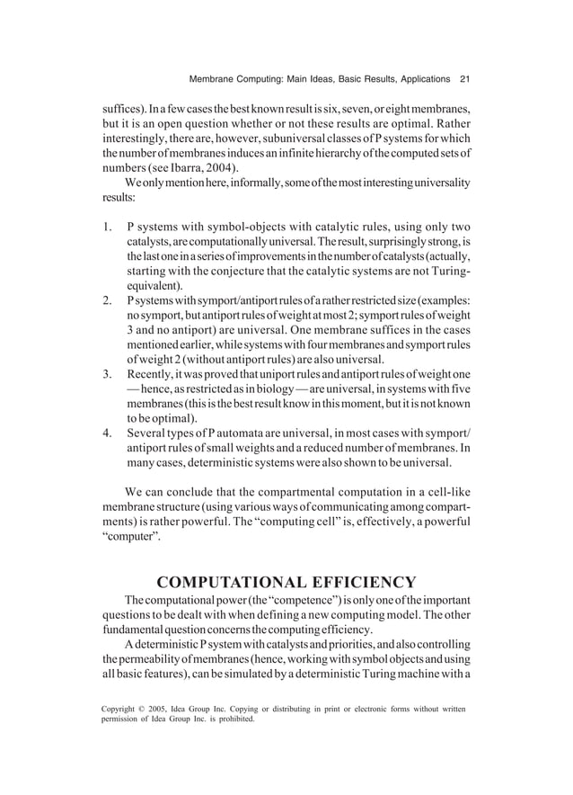 Molecular computation models unconventional approaches Marian Gheorghe | PDF