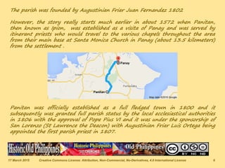 St Lawrence the Deacon Church, Panitan, Capiz, Episode 2 | PPT