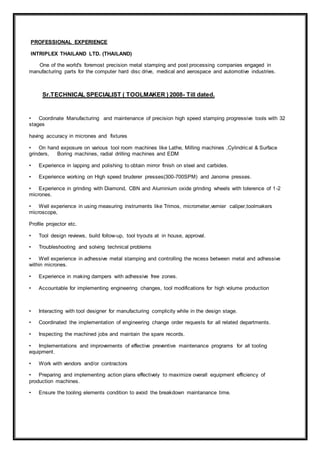 june 2015 | DOCX | Manufacturing Industry | Industries