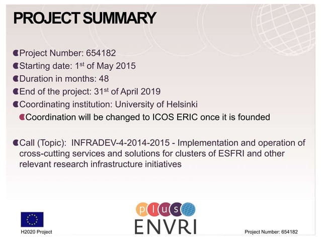 ENVRIplus_General Introduction (2) | PPT