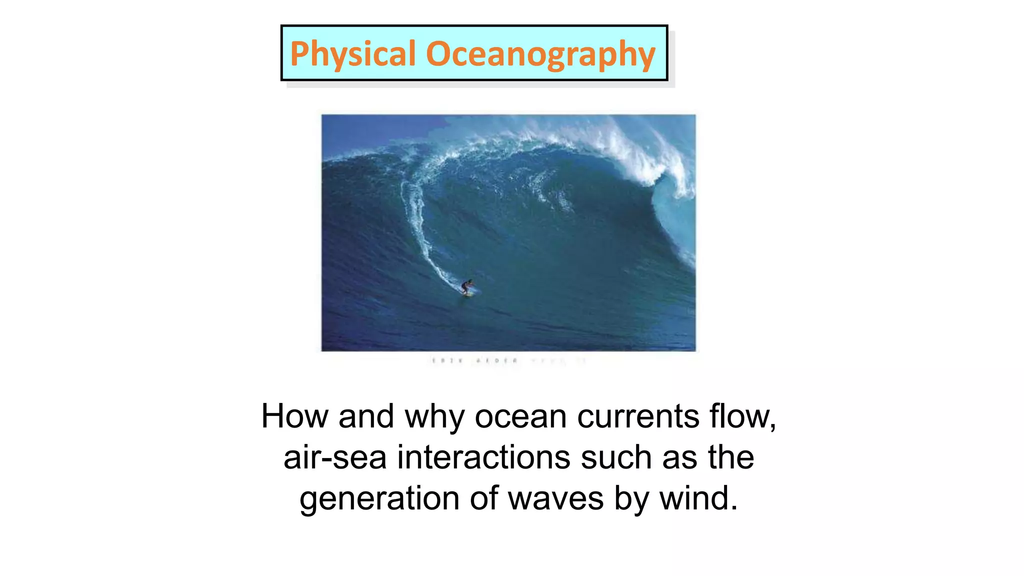Introduction to Oceanography | PPTX