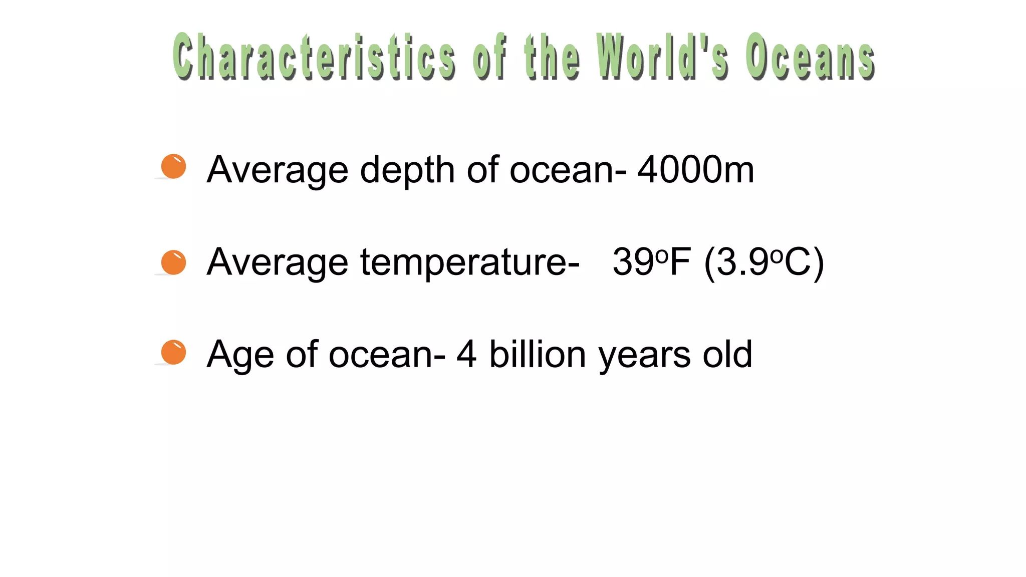 Introduction to Oceanography | PPTX