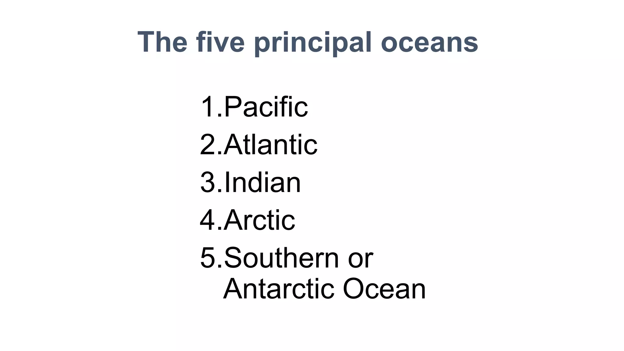 Introduction to Oceanography | PPTX