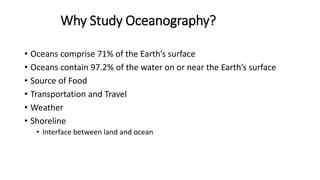 Introduction to Oceanography | PPTX