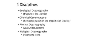 Introduction to Oceanography | PPTX