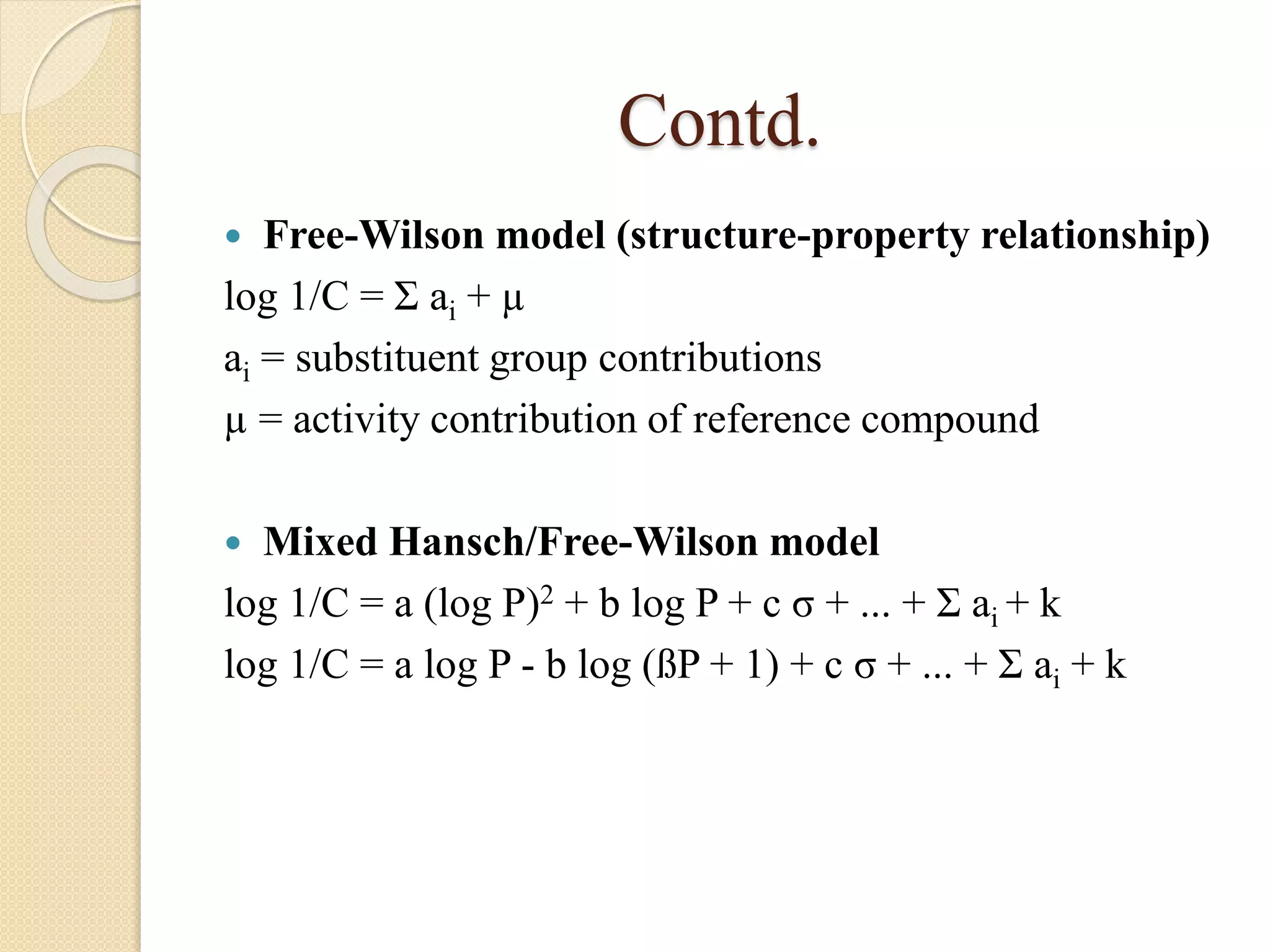Quantitative Structure Activity Relationship.pptx
