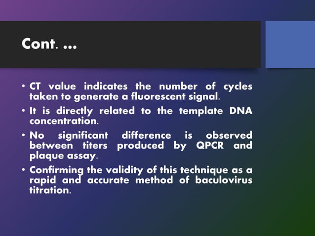 Quantitative Real-Time PCR for Rapid and Accurate Titration of Recombinant Baculovirus Particles ...