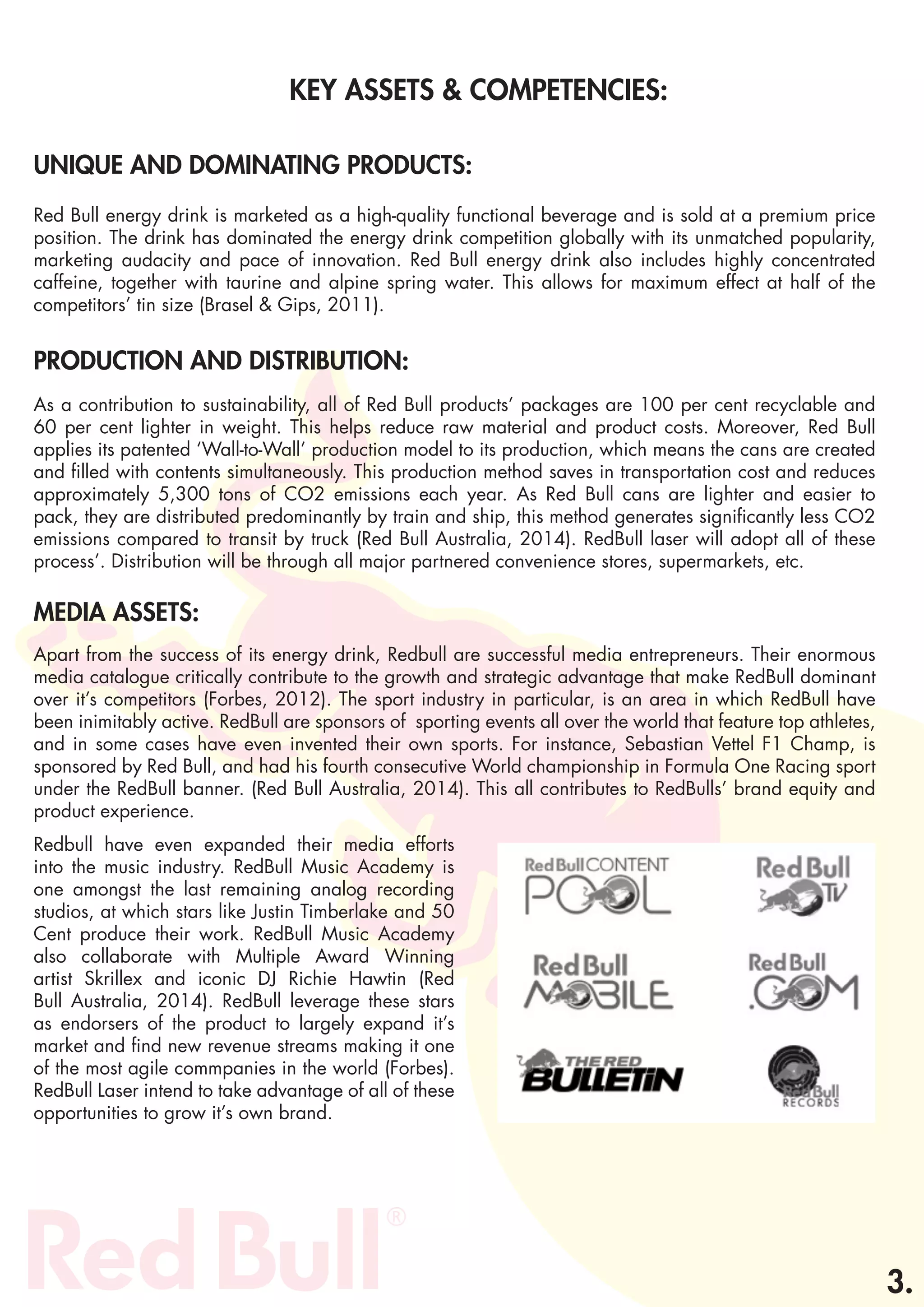 Redbull Laser - Product Strategy. | PDF