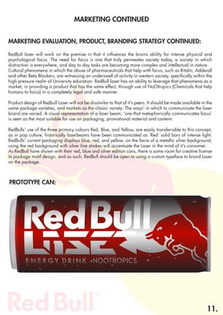 Redbull Laser - Product Strategy. | PDF