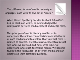 core Concepts of media | PPT