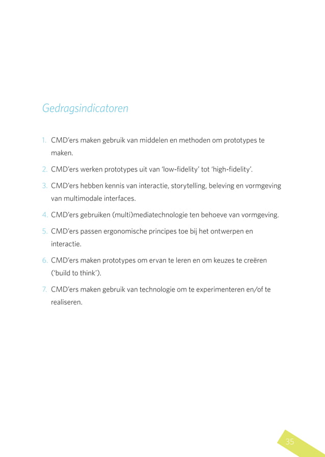 Landelijk Beroeps -en Competentieprofiel CMD | PDF