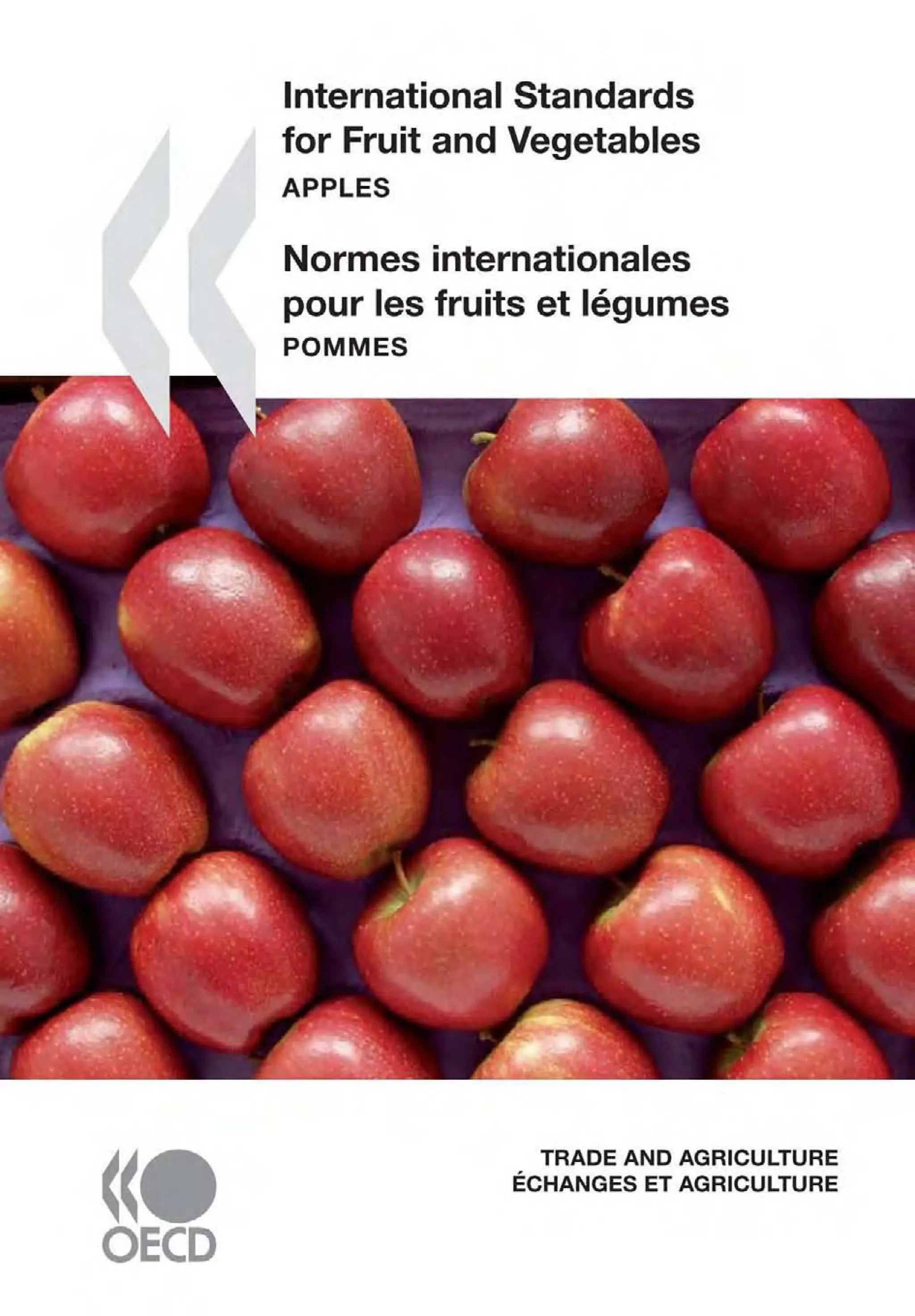 International Standards for Fruit and Vegetables Apples Normes ...