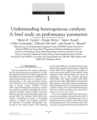 Heterogeneous Catalysis: Materials and Applications Moises Romolos ...